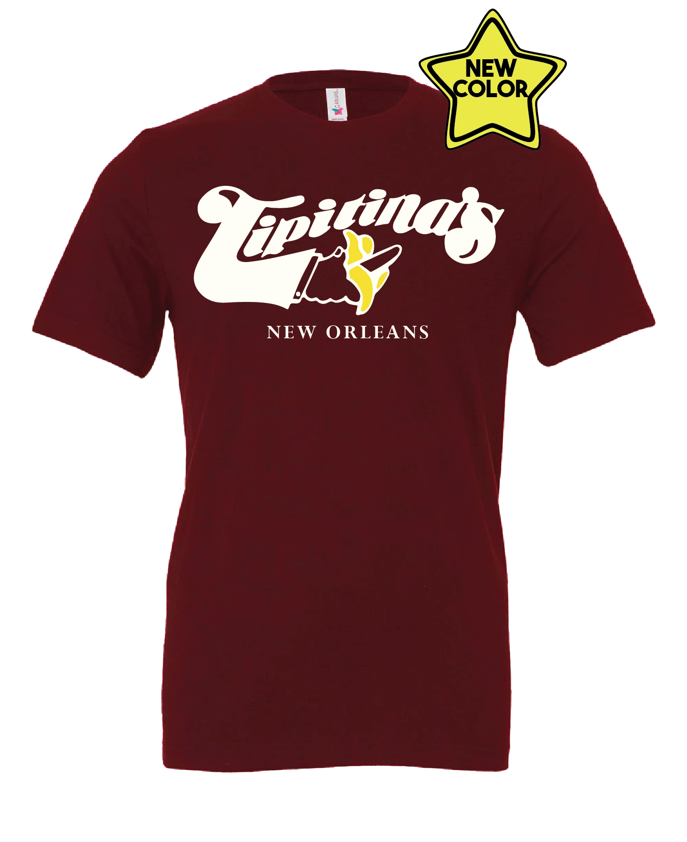 Unisex Logo Tee - NEW COLOR - Maroon – Tipitinas