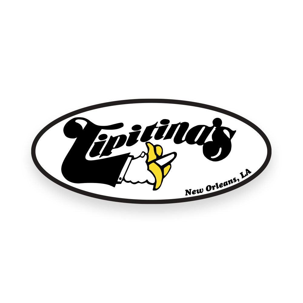 Large Oval Logo Vinyl Sticker – Tipitinas